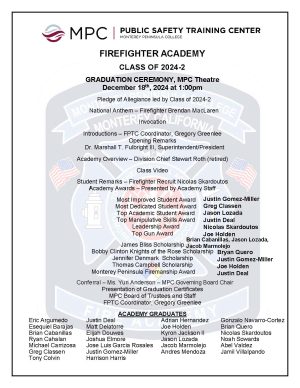 Monterey County Fire Training Officers Association » Basic
